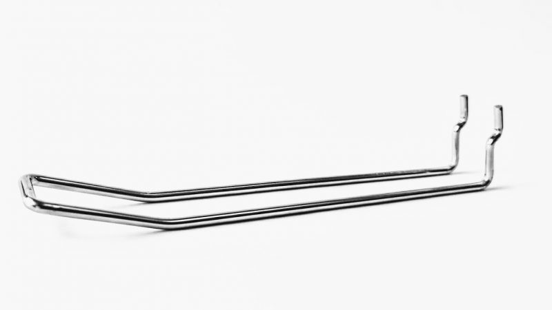 Retail Display Solutions | Plain Looped Euro Hooks | Foxbarn