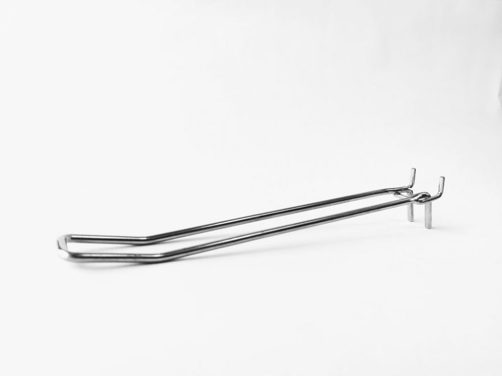 Retail Display | Looped Euro Hook with Fixed Bridge | Foxbarn